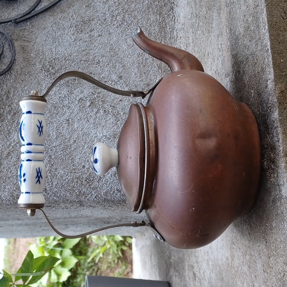 Kitchen | Vintage Teapot Warmer Teapot Porcelain Handle Country ...